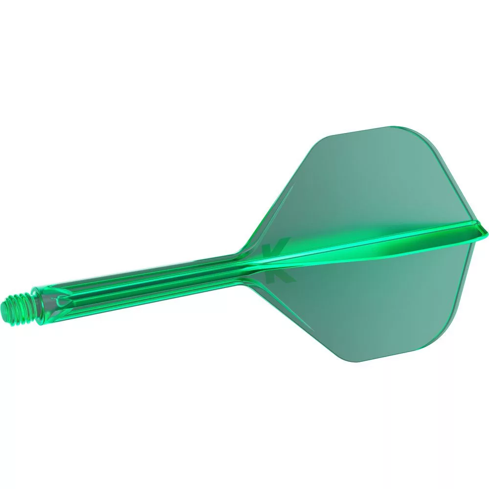 Darts toll és szár egyben Target K-Flex zöld, no2 toll és ho